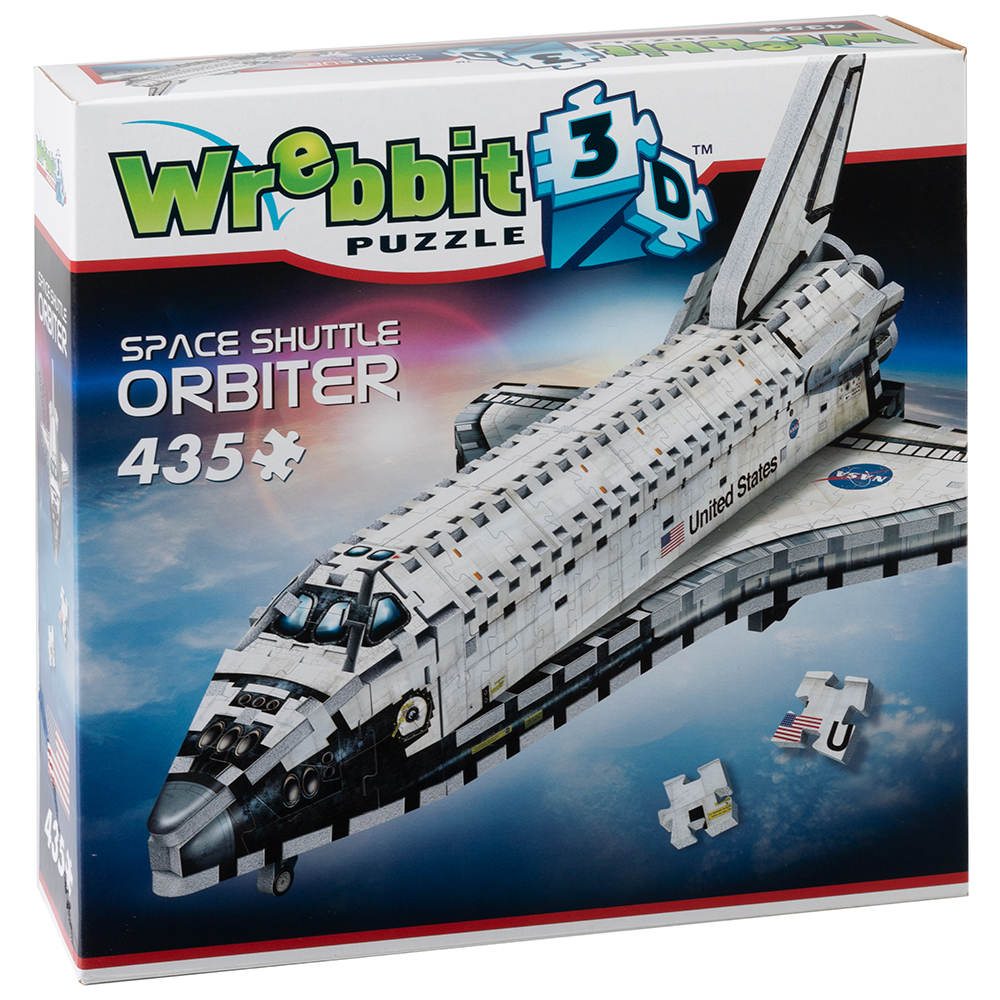 Games - 3D Space Shuttle Orbiter Jigsaw Puzzle 435pce | Peter's of ...