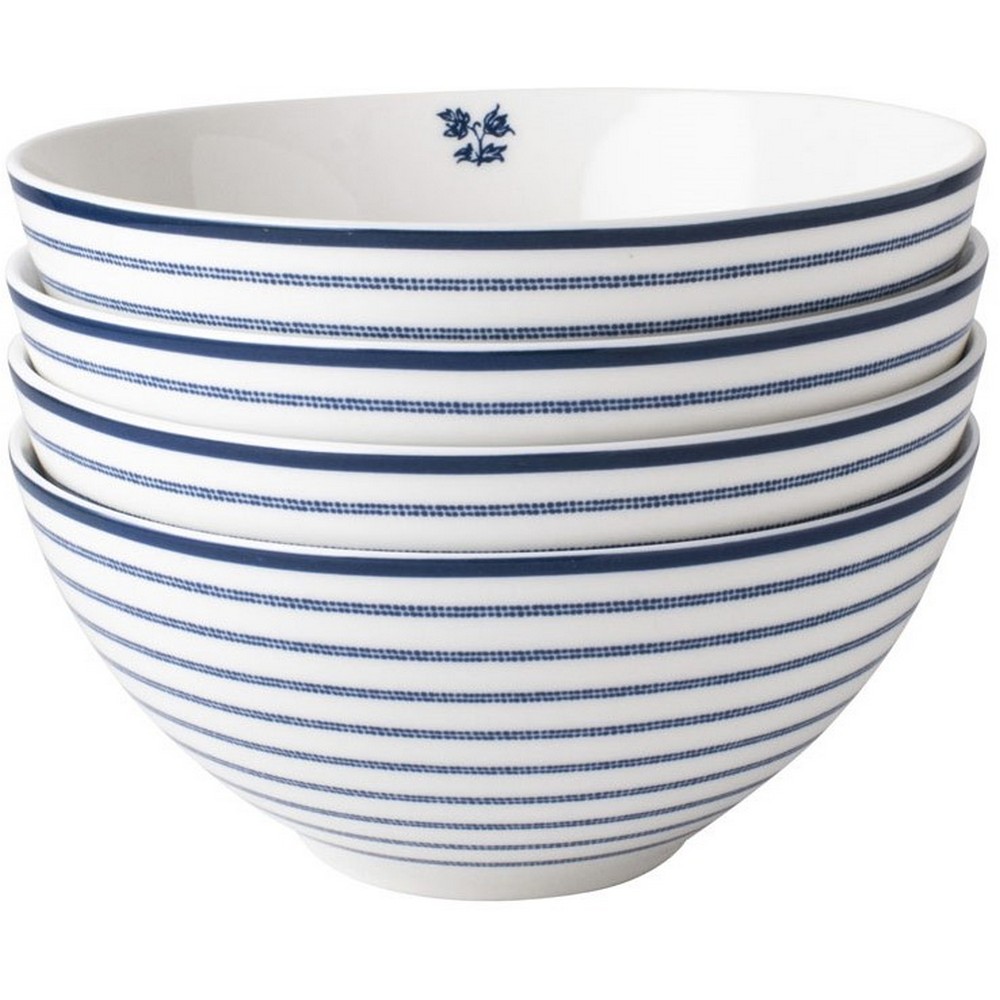 Laura Ashley - Blueprint Candy Stripe Bowl Set 16cm 4pcs | Peter's of ...