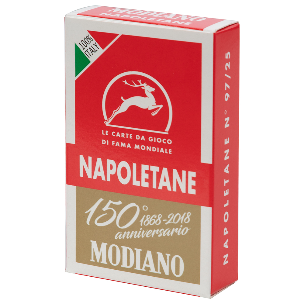 Games - Modiano Napoletane 150th Anniversary Cards Red | Peter's of ...