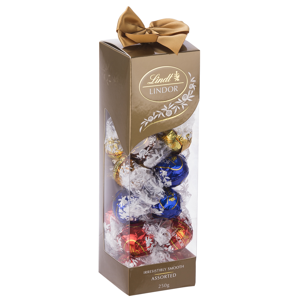 Lindt - Lindor Xmas Tube Assorted | Peter's of Kensington