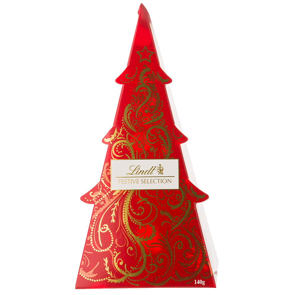 Lindt - Lindor Festive Chocolate Selection Tree 140g | Peter's of ...