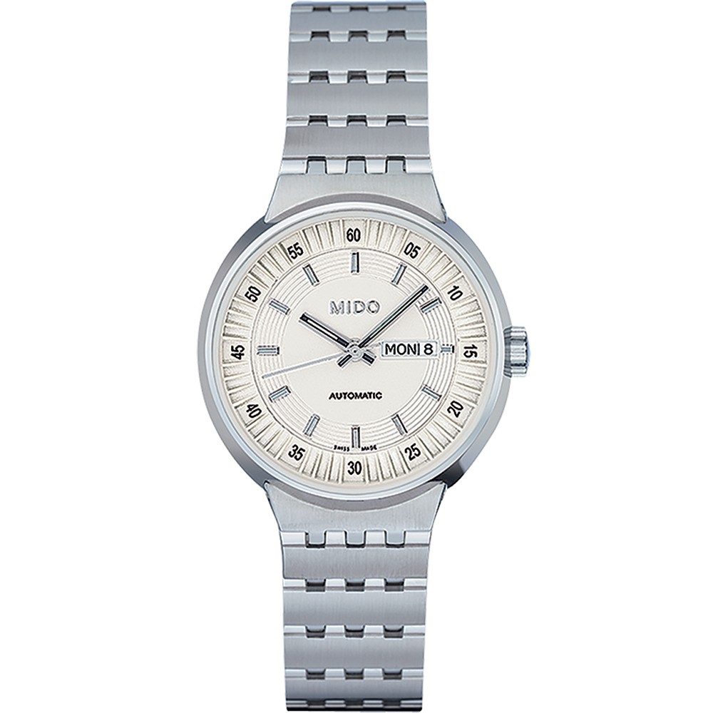 Mido - All Dial Automatic Stainless Steel Watch w/ White Dial 30mm ...