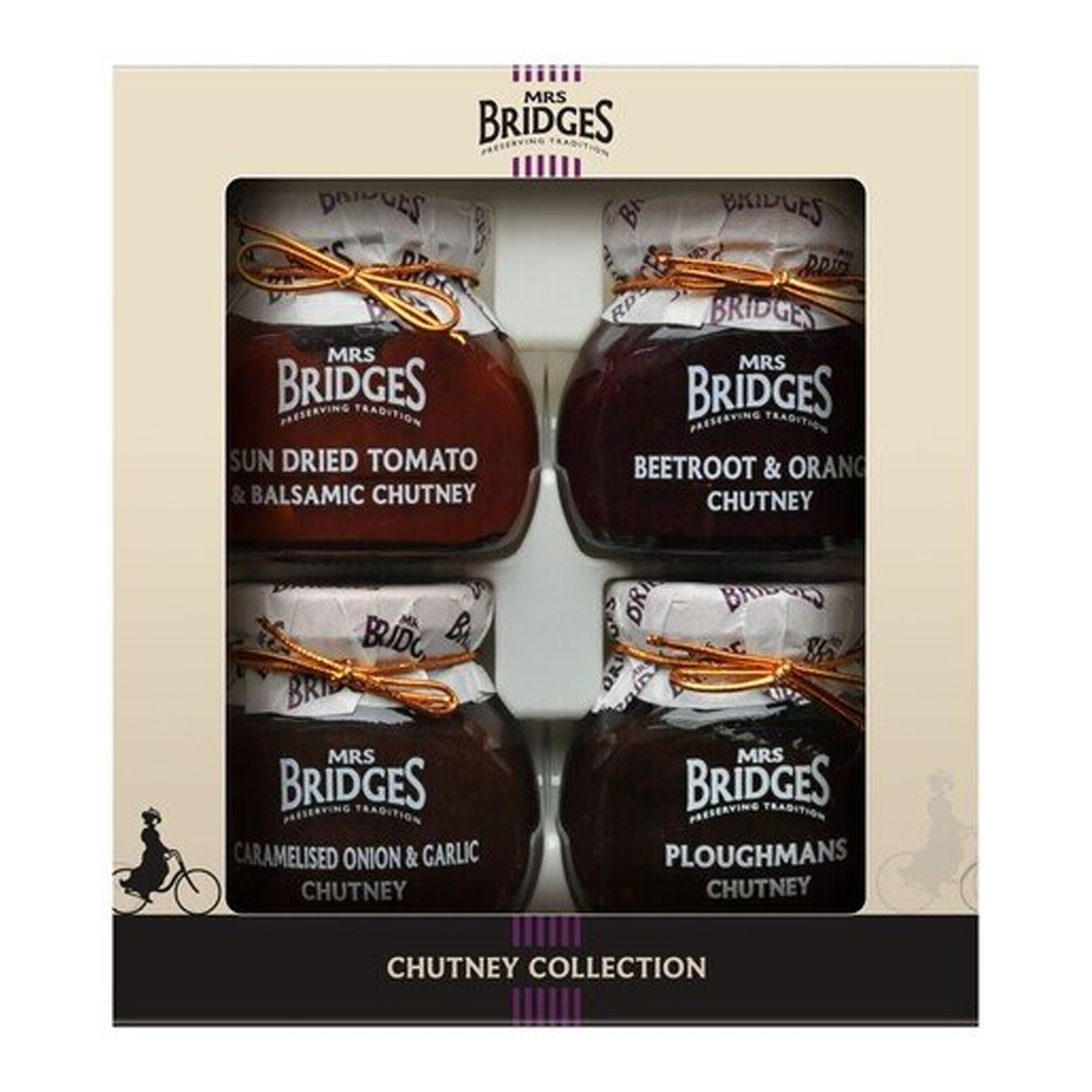 Mrs Bridges - Chutney Collection Box 4pce | Peter's of Kensington