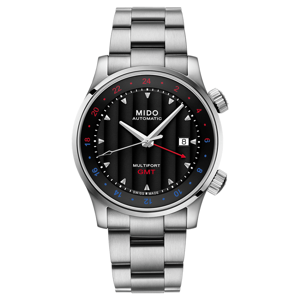 Mido - Multifort Automatic Gents GMT S/Steel Watch 42mm | Peter's of ...