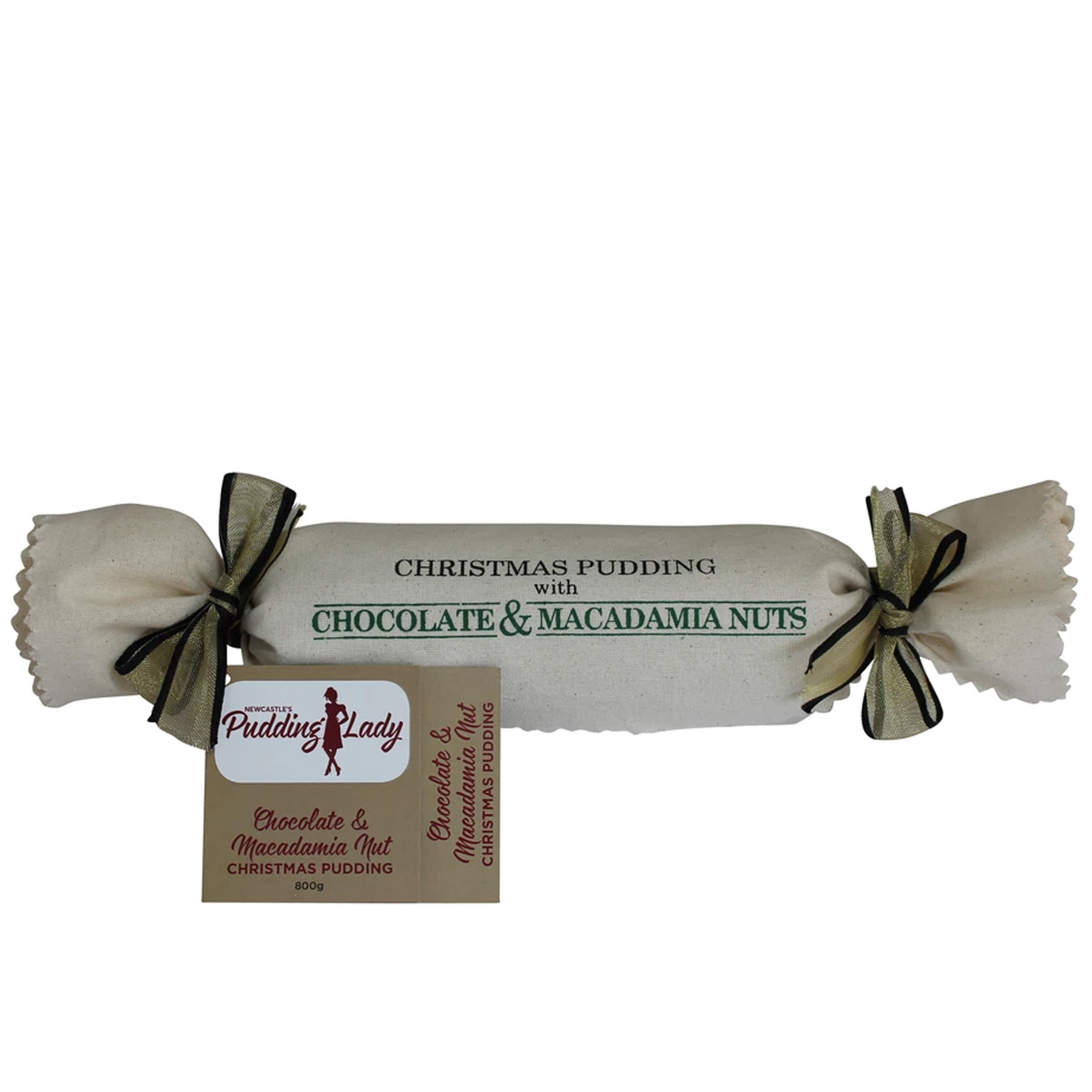 Newcastle's Pudding Lady - Chocolate Macadamia Nut Log 800g | Peter's ...