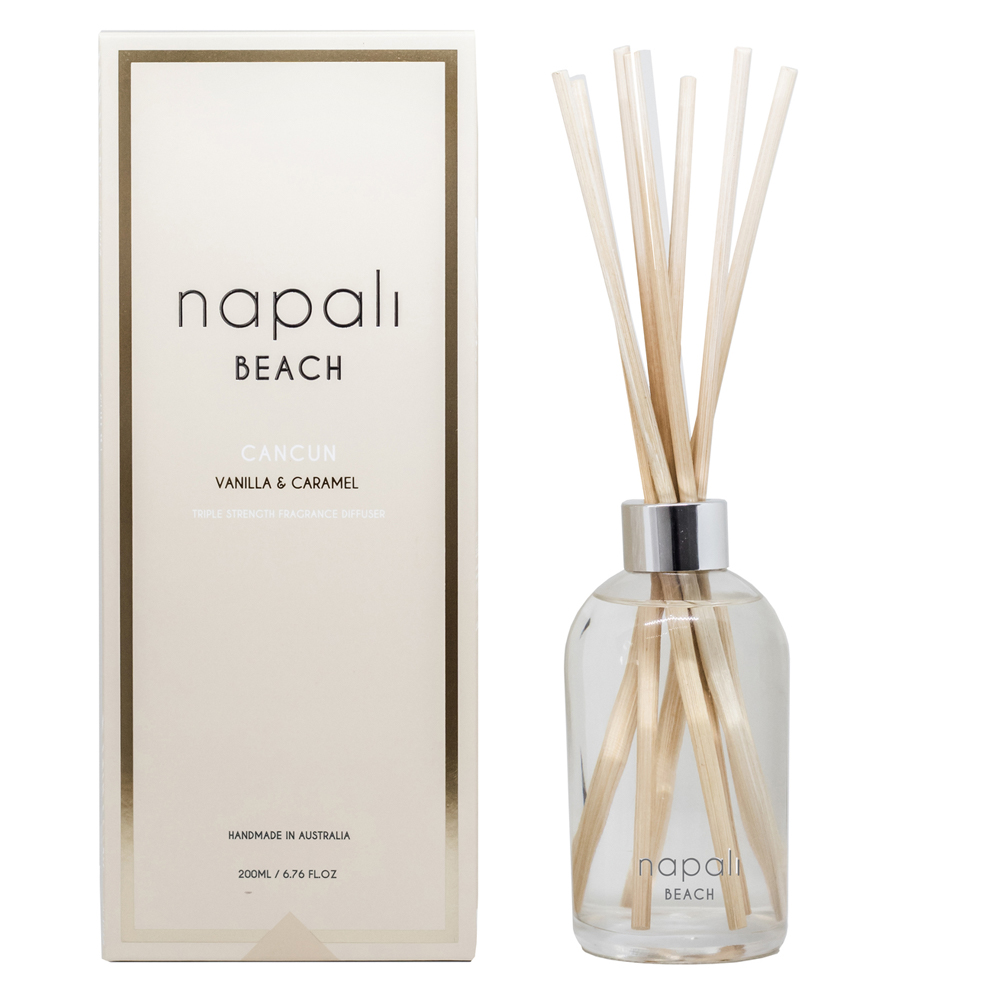 Napali - Cancun Vanilla & Caramel Reed Diffuser | Peter's of Kensington