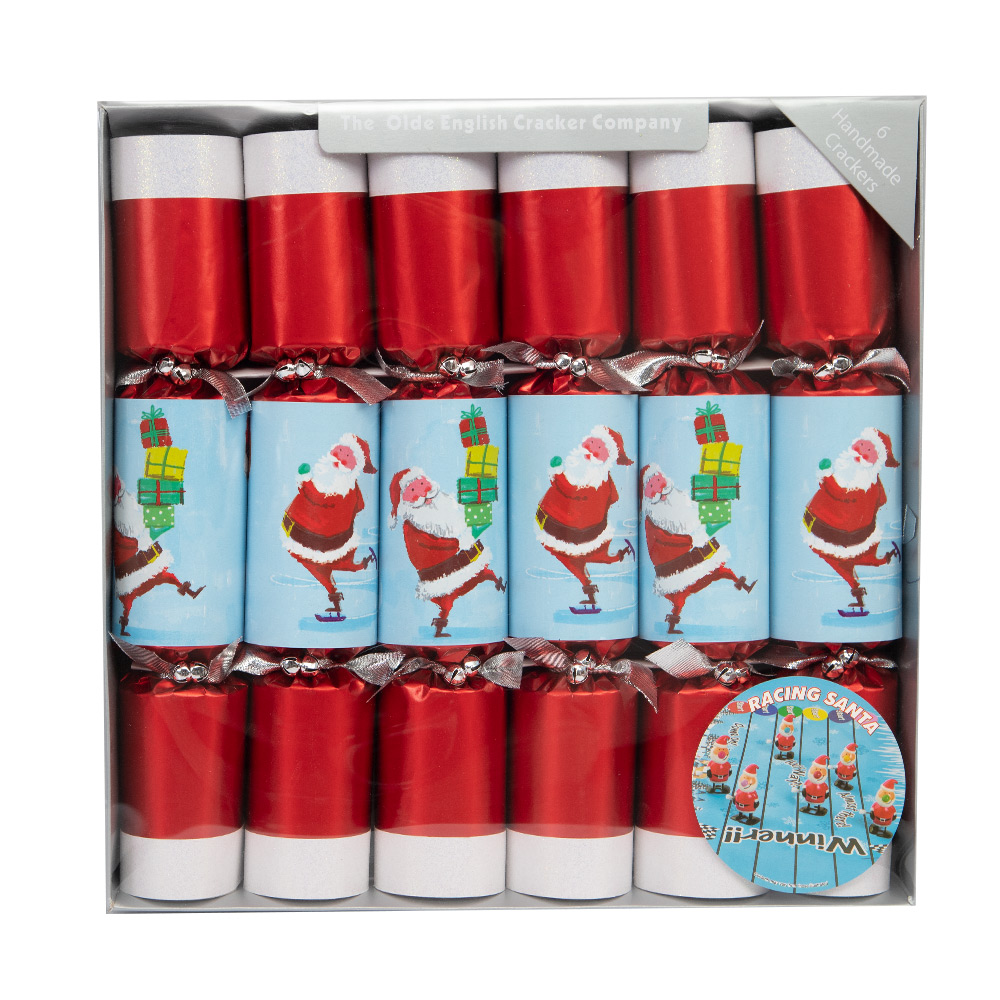 Olde English Cracker Co - Racing Santa Bonbon Set 6pce | Peter's of ...