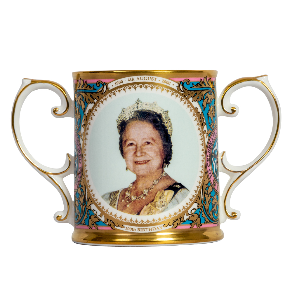 Caverswall - LE Queen Mother 100th Birthday Loving Cup | Peter's of ...