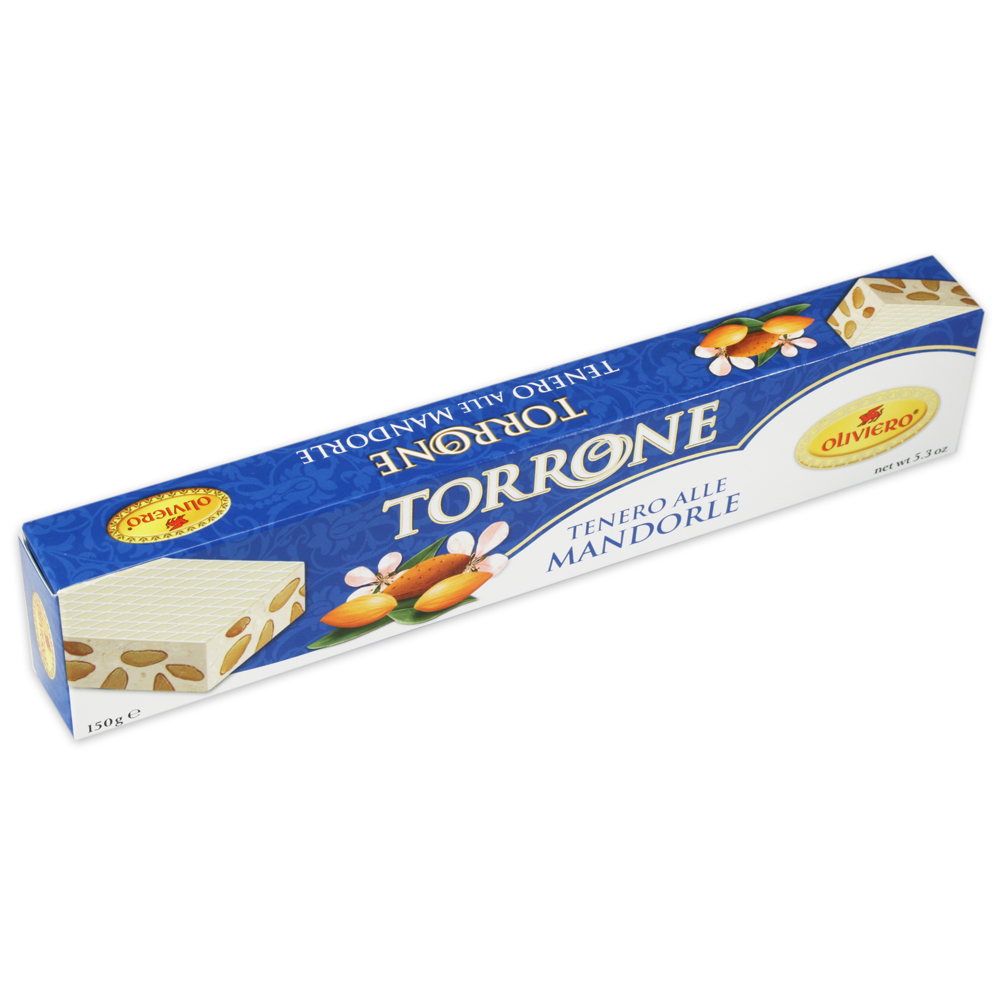 Oliviero - Torrone Nougat Almond 150g | Peter's of Kensington