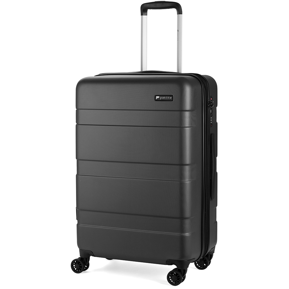 Paklite - Orion Expandable Spinner Case Black 67cm | Peter's of Kensington