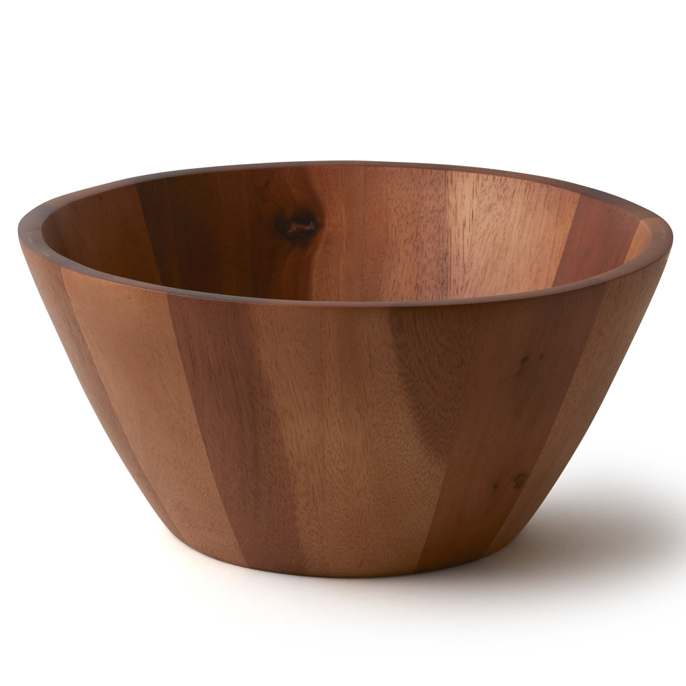 Padma - Easy Exotic Acacia Wood Salad Bowl | Peter's of Kensington