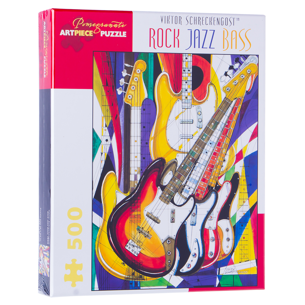 Pomegranate Kids - Rock Jazz Bass Puzzle 500pce | Peter's of Kensington