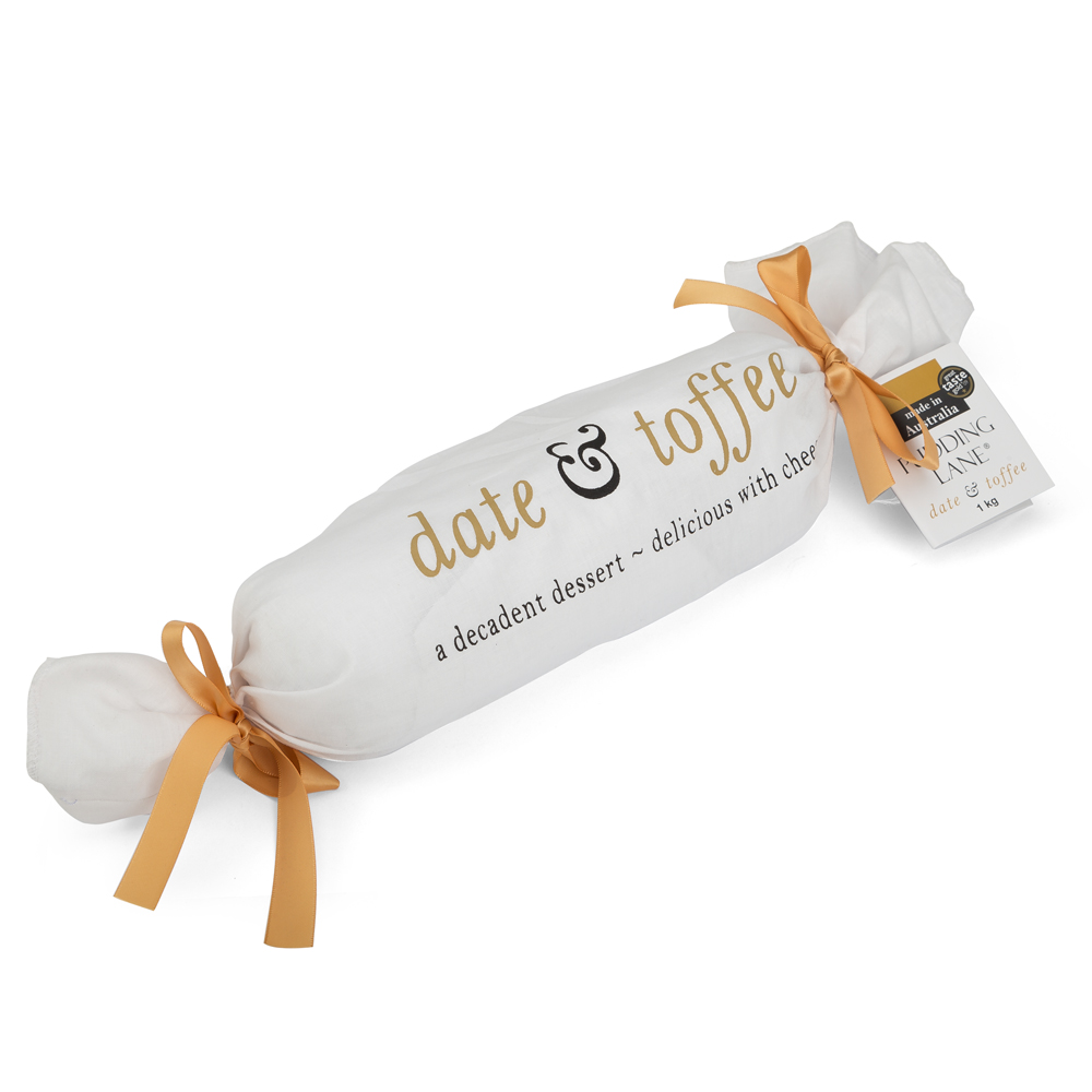 Pudding Lane - Date & Toffee Log 1kg | Peter's of Kensington