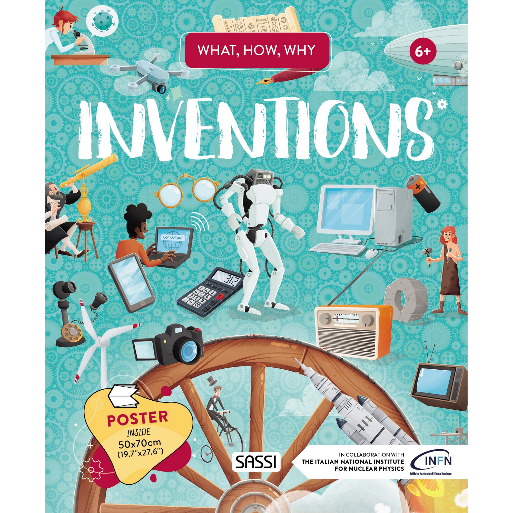 Sassi - What How and Why Inventions Book and Poster | Peter's of Kensington