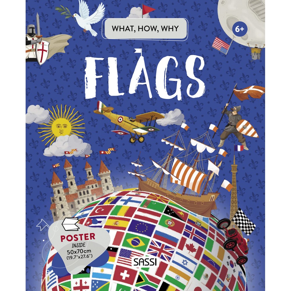 Sassi - What How and Why Flags Book and Poster | Peter's of Kensington