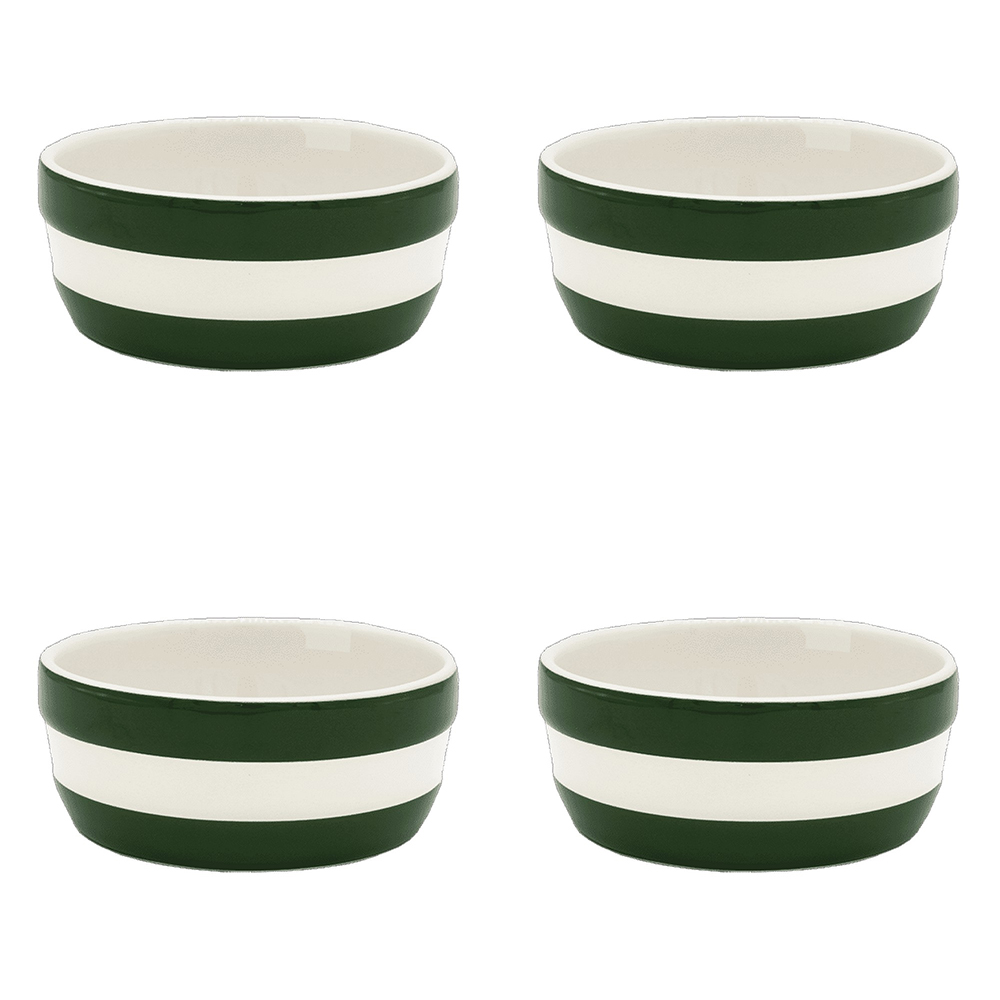 Cornishware - Dip Dish Set Adder Green 4pce | Peter's of Kensington