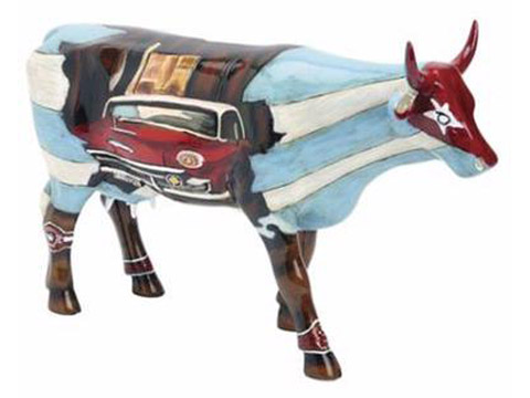 Cow Parade - Cuban Club | Peter's of Kensington