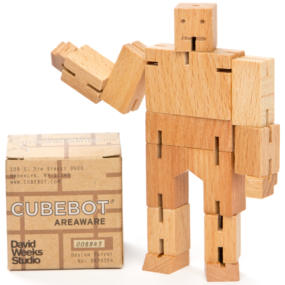 Cubebot - Micro Cubebot Natural | Peter's of Kensington