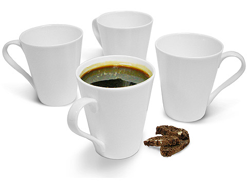 Rhubarb - Conical Mug Set 4pce | Peter's of Kensington