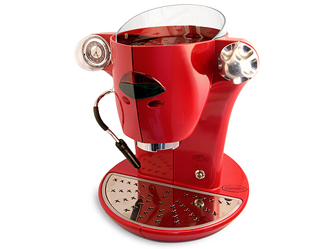 Elektra - Nivola Coffee Machine Red | Peter's of Kensington