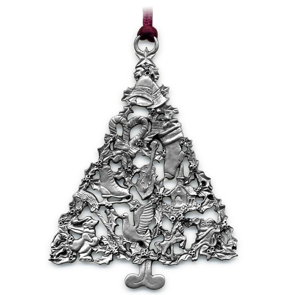 Seagull Pewter - Christmas Tree Christmas Ornament | Peter's of Kensington