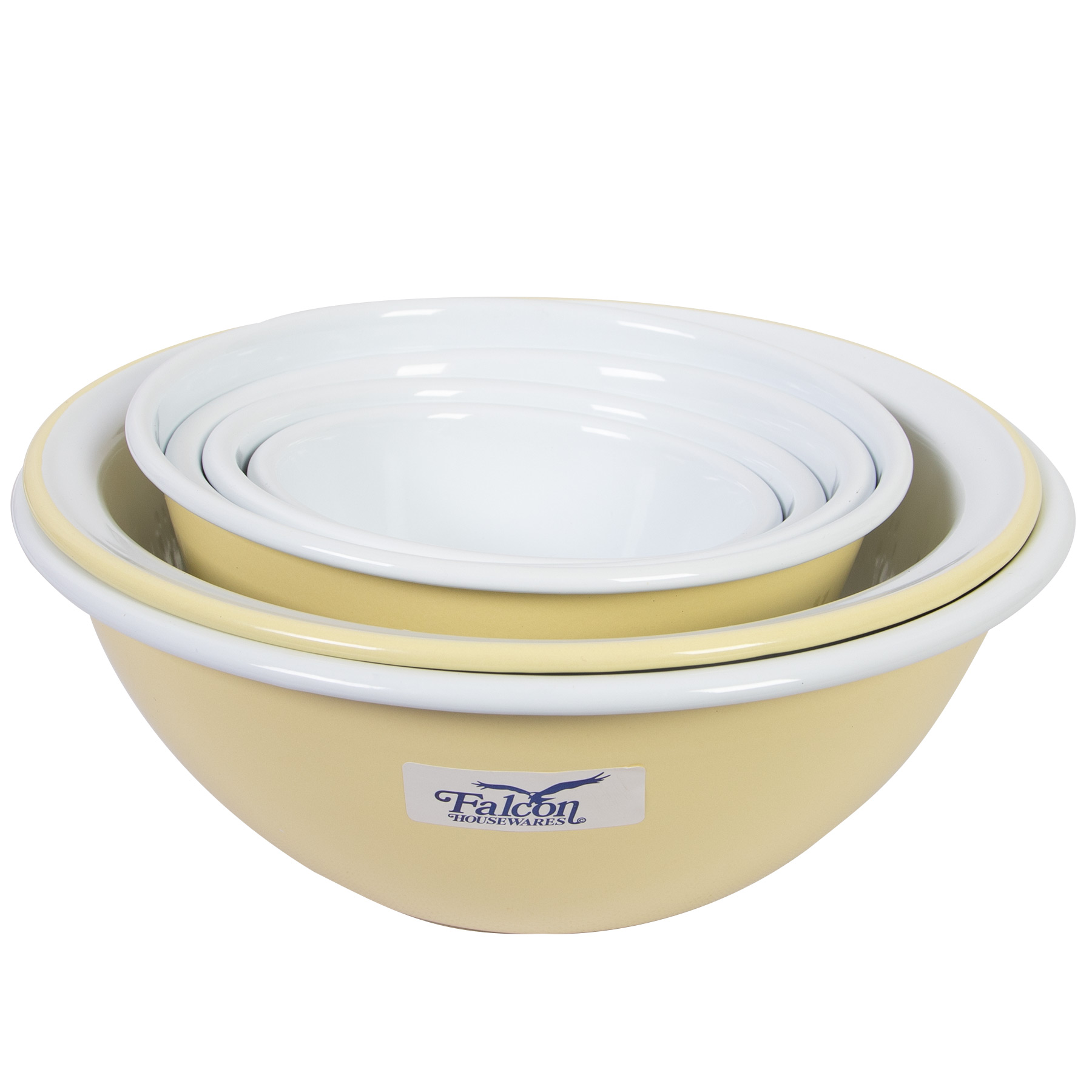 Falcon - Enamel Prep Deluxe 2-Tone Yellow Set 6pce | Peter's of Kensington