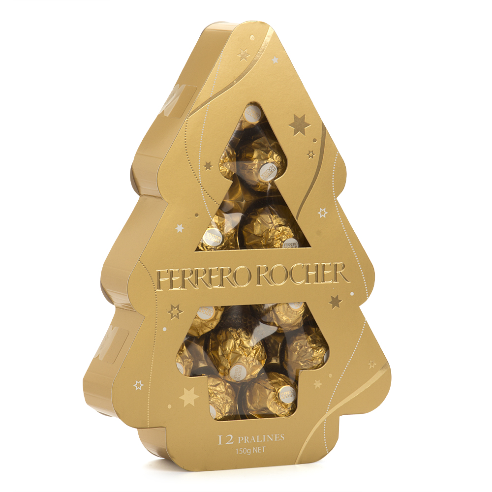 Ferrero Rocher - Christmas Tree Ferrero Rocher Gift Box | Peter's of ...