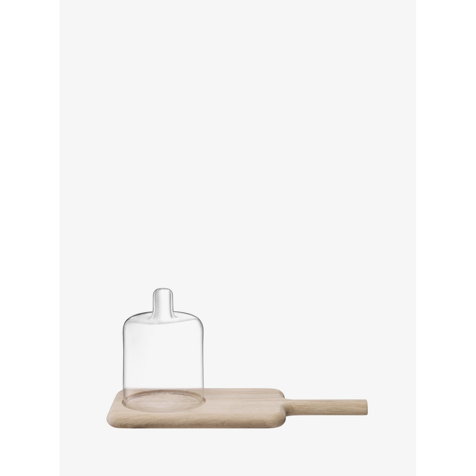 LSA - Dine Cheese Dome With Oak Board 36x16x18cm | Peter's of Kensington