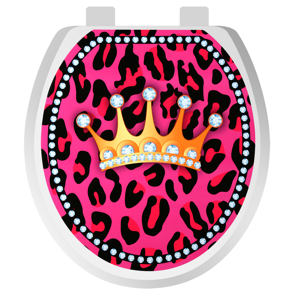 Toilet Tattoo - Diva Princess Round Toilet Tattoo | Peter's of Kensington