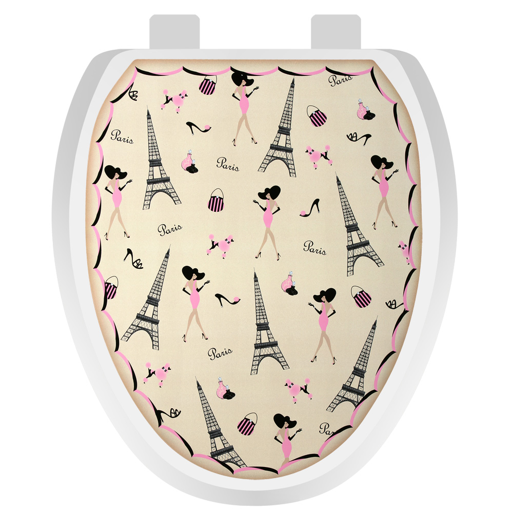 Toilet Tattoo - Paris Elongated Toilet Tattoo | Peter's of Kensington