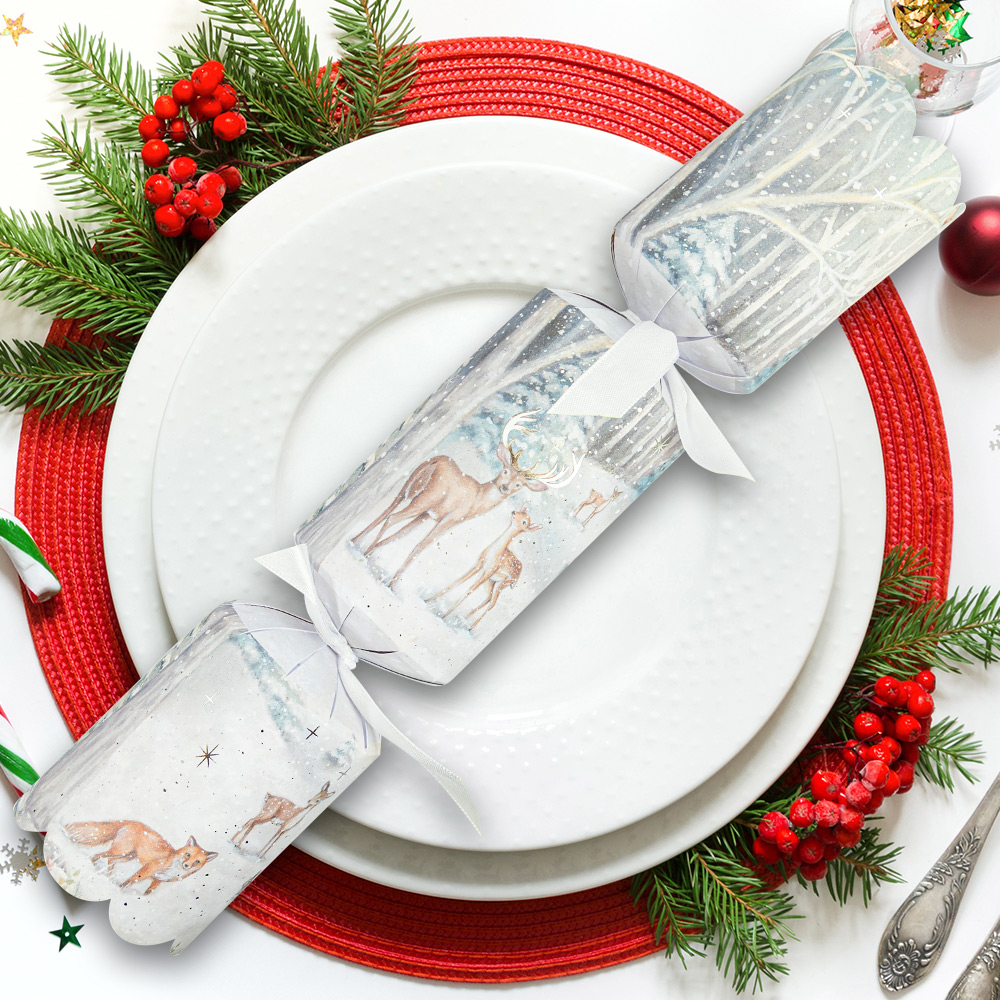 Tom Smith - Luxury Christmas Crackers Moonlight Forest 8pce | Peter's ...