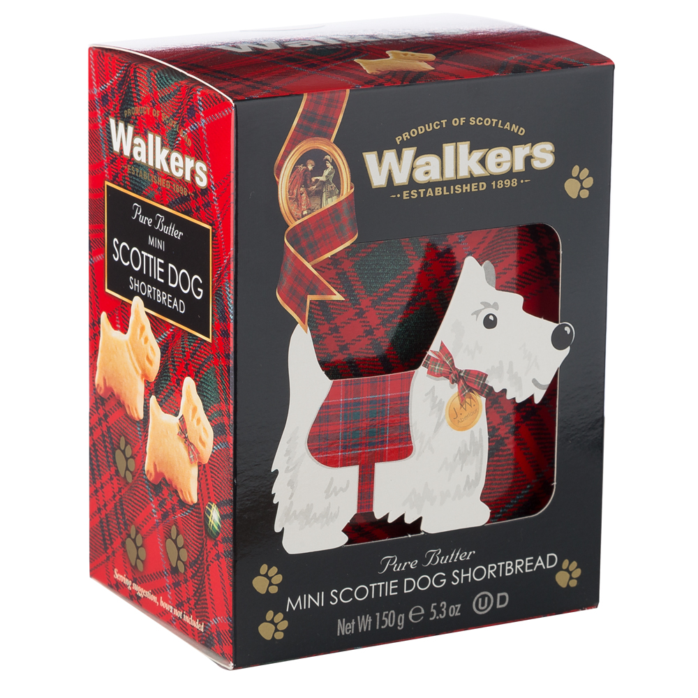 Walkers - 3D Mini Scottie Dog Shortbread 150g | Peter's of Kensington