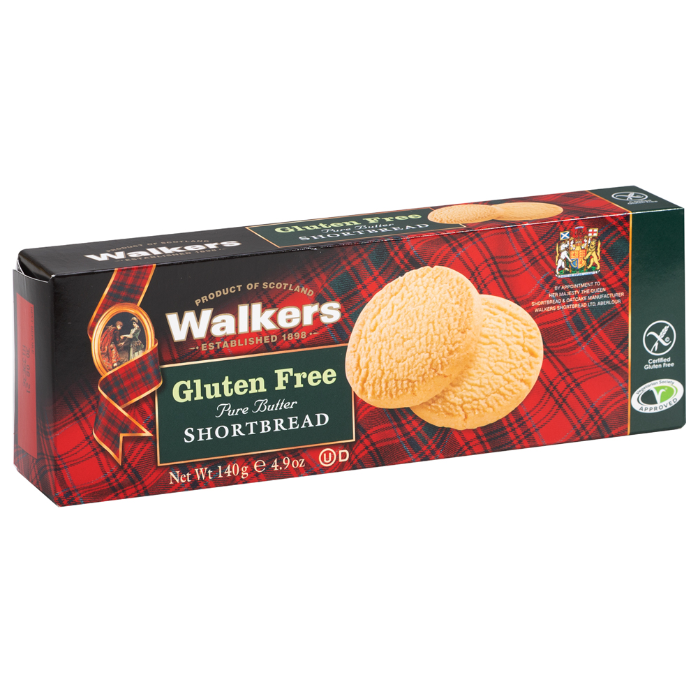 Walkers - Gluten Free Shortbread Rounds 140g | Peter's of Kensington