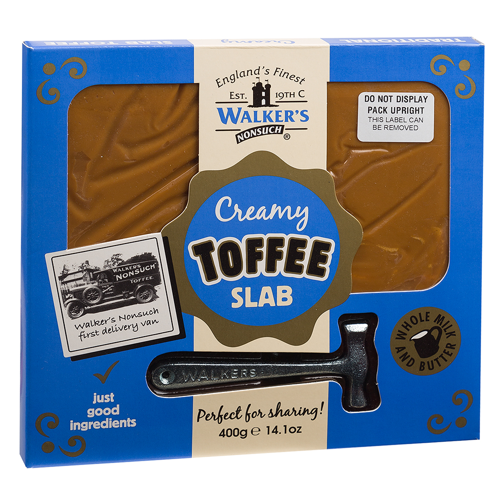 Walkers - Nonsuch Creamy Toffee Slab 400g | Peter's of Kensington