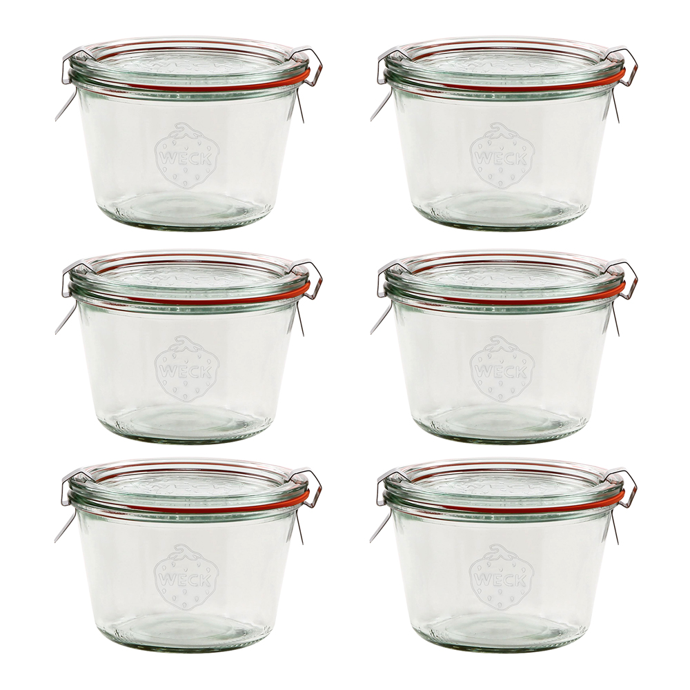 Weck - Canning Jar Set 370ml/6pce | Peter's of Kensington