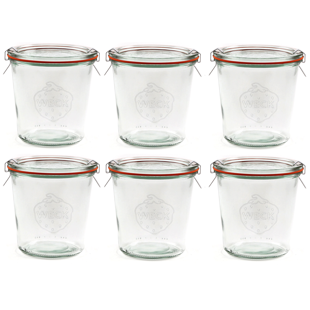 Weck - Canning Jar Set 580ml/6pce | Peter's of Kensington
