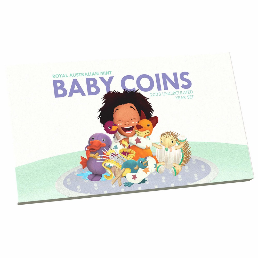 Royal Australian Mint - 2023 Uncirculated Baby Coin Set 6pce | Peter's ...