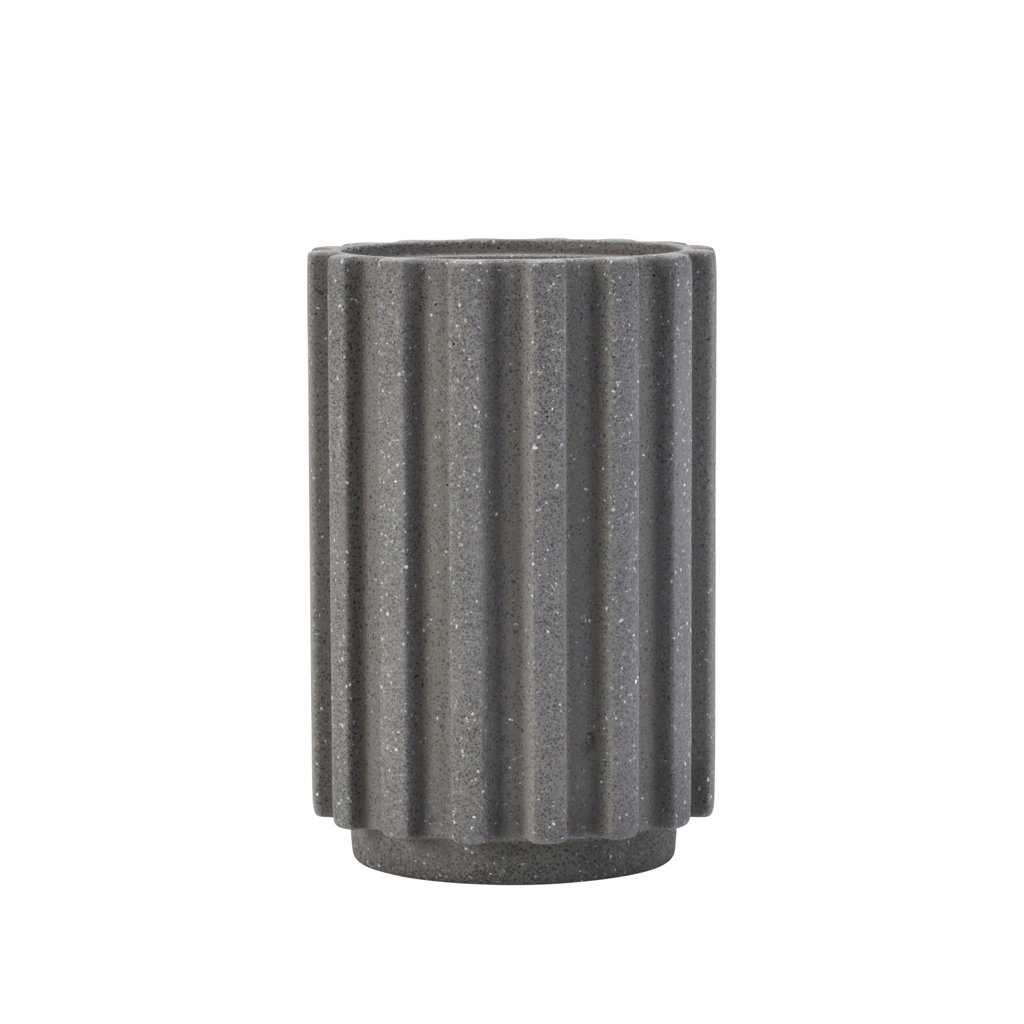 Furi - Radial Stone Utensil Holder Terrazzo Flint | Peter's of Kensington
