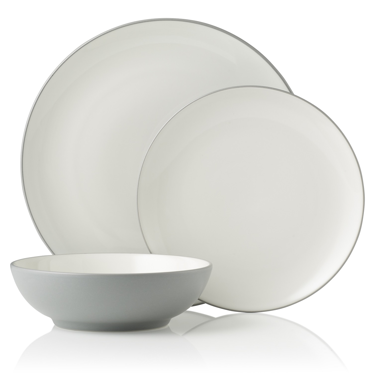 Noritake - Colorwave Slate Dinner Set 12pce | Peter's of Kensington