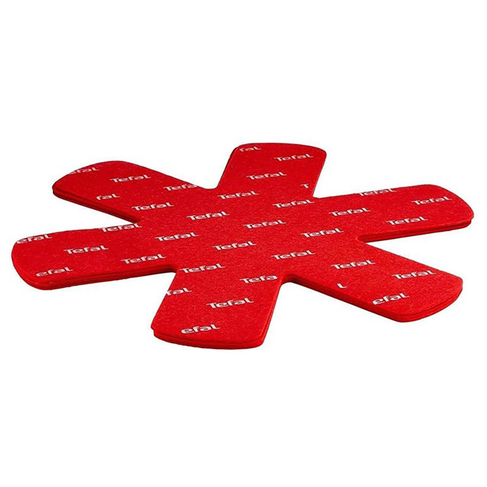 Tefal - Ingenio Cookware Protectors Red Set 4pce | Peter's of Kensington
