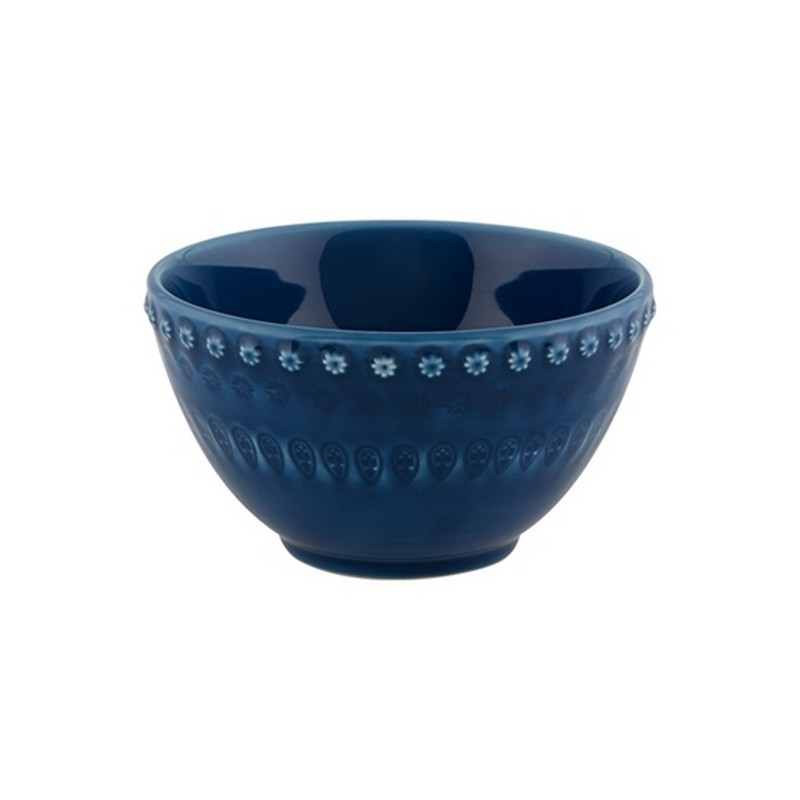 Bordallo Pinheiro - Fantasy Bowl Blue 14.5cm/700ml | Peter's of Kensington