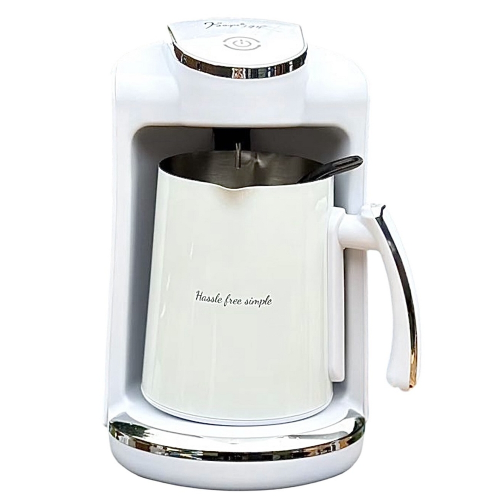 Maggazi - Greek Coffee Machine White Stainless Steel | Peter's of ...