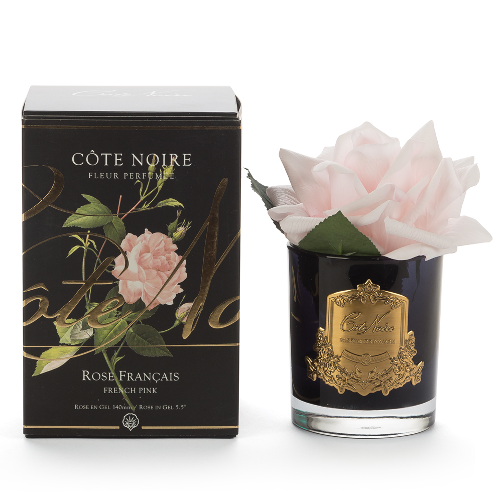 Cote Noire - Single French Rose Pink In Black Jar | Peter's of Kensington