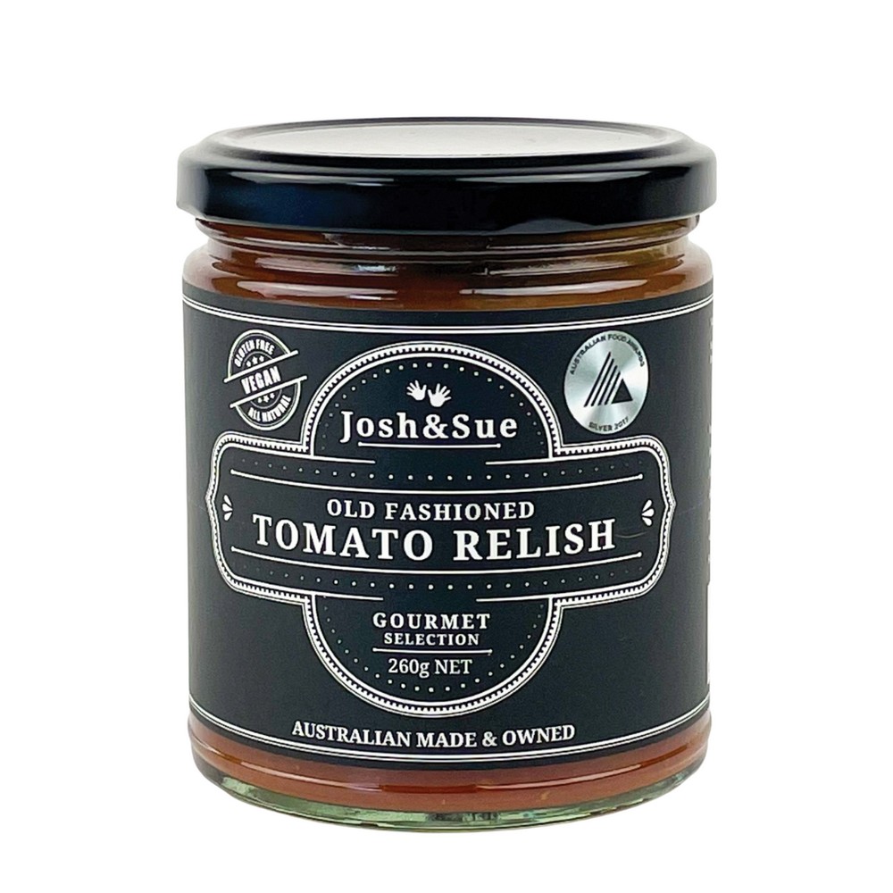 Josh & Sue - Old Fashioned Tomato Relish 260g | Peter's of Kensington