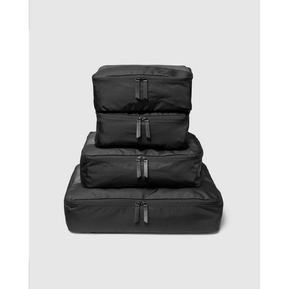 Globite - Voyager Packing Cube Set Nero 4pce | Peter's of Kensington