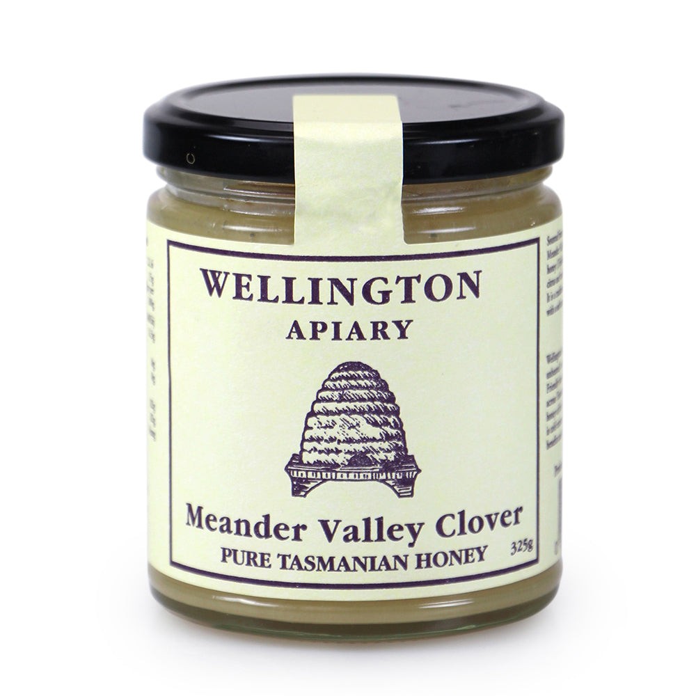 Wellington Apiary - Wellington Apiary Meander Valley Clover Honey 325g ...