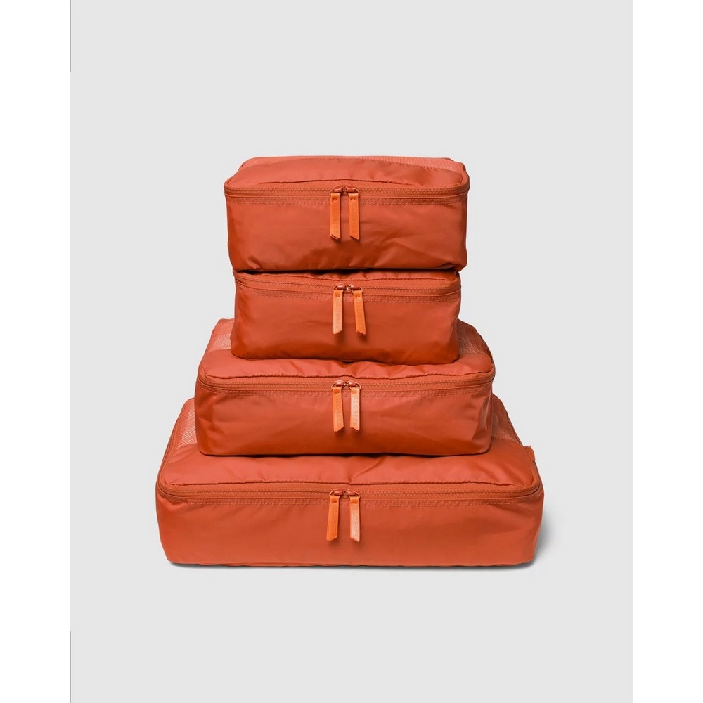 Globite - Voyager Packing Cube Set Orange 4pce | Peter's of Kensington