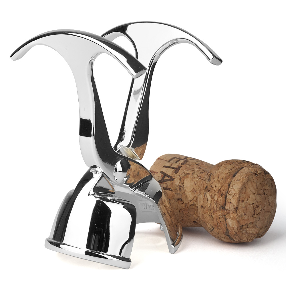 Whitehill - Silver Plated Champagne Cork Extractor | Peter's of Kensington