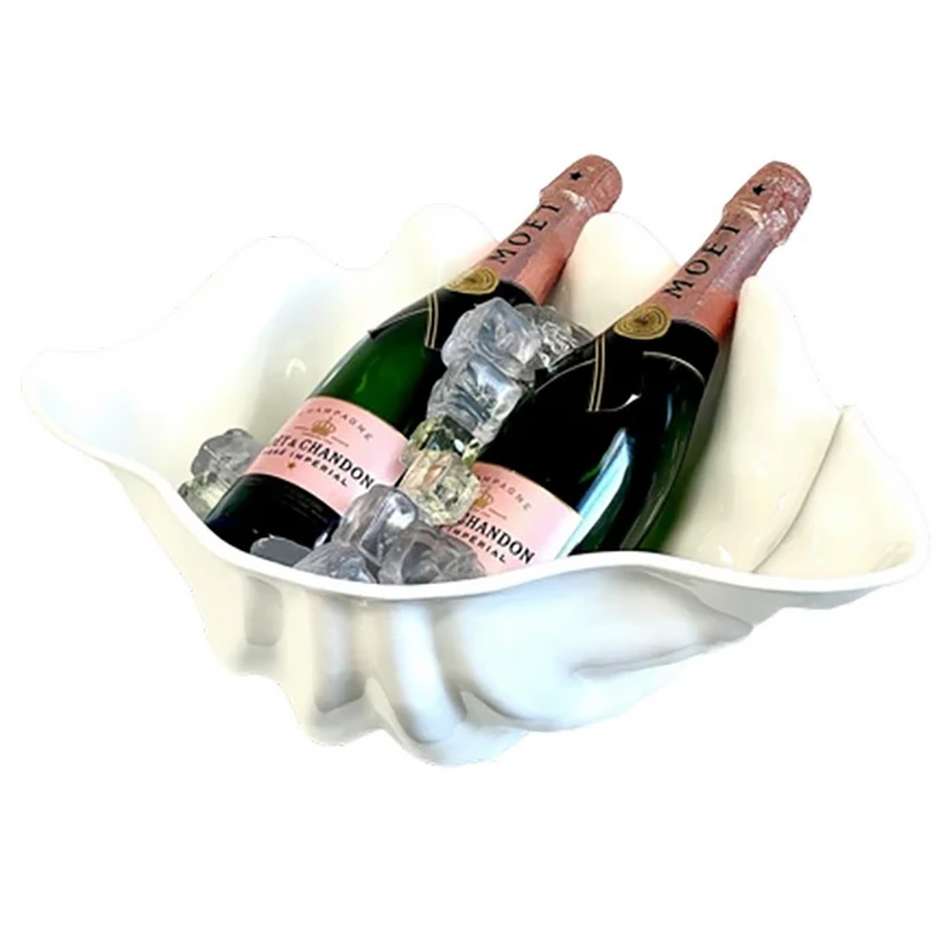 Flair Decor - Acrylic Shell Party Bucket White Large | Peter's of ...