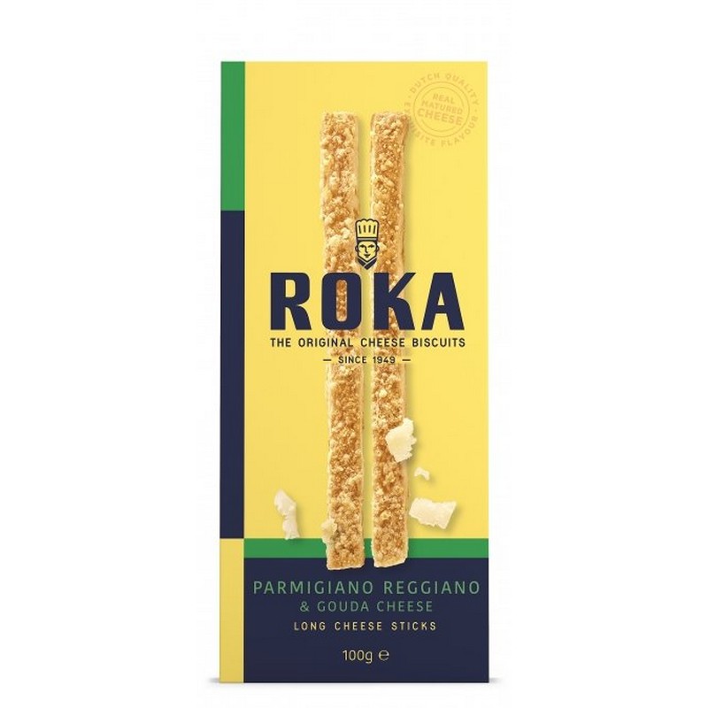 Roka - Long Cheese Sticks w/Parmigiano Reggiano & Gouda Cheese 100g ...
